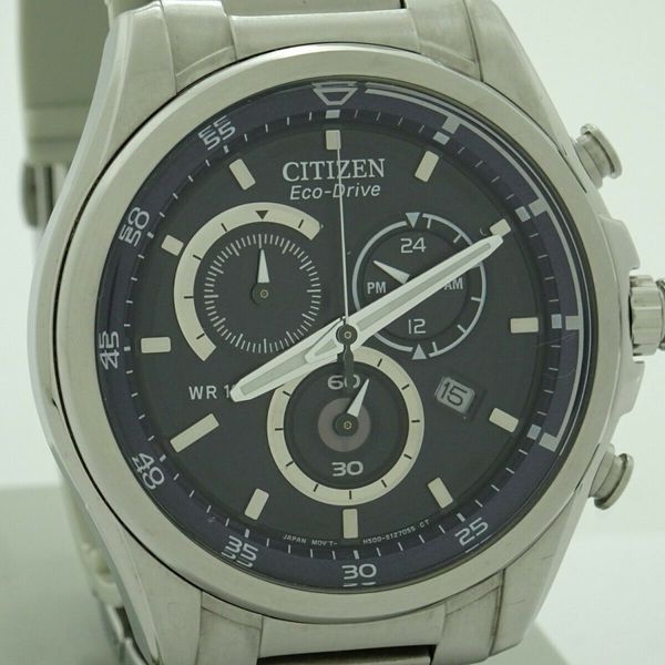 citizen men's eco drive chronograph watch H500-S082005 | WatchCharts ...