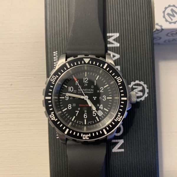 SOLD: Marathon TSAR 41mm Quartz (NOS) on Rubber $375US | WatchCharts ...