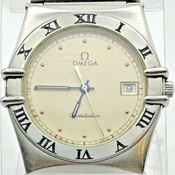 Vintage Omega "Manhattan" Constellation, Steel, Quartz , With Date ...