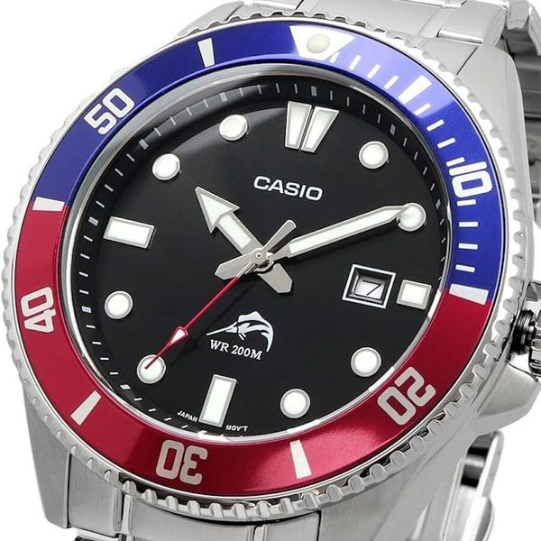 â reloj buceo hombre Casio MARLIN DURO MDV-106DD-1A2 â Pepsiâ Marlin ...