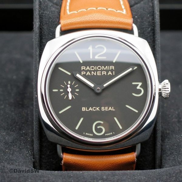FS: Panerai PAM 183-RADIOMIR BLACK SEAL-STAINLESS STEEL-45MM-G SERIES ...