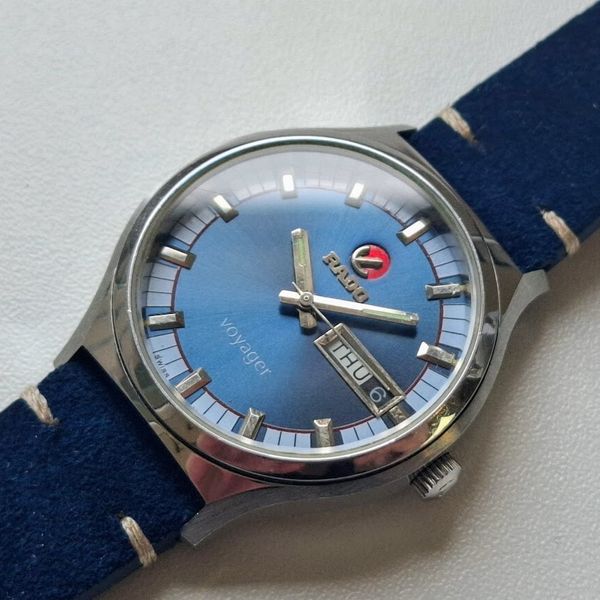 Rado Voyager Automatic Men's Watch - Circa 1970s - In Good Condition ...