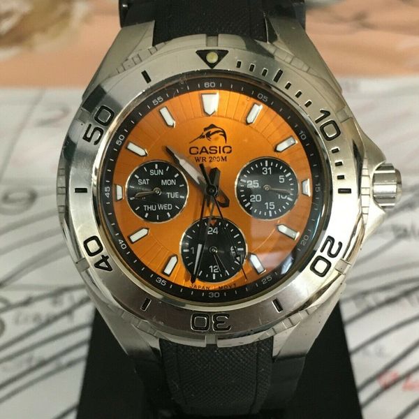 Vintage Casio MDV-301 Marlin Module 2364 200m Diver! New Battery ...