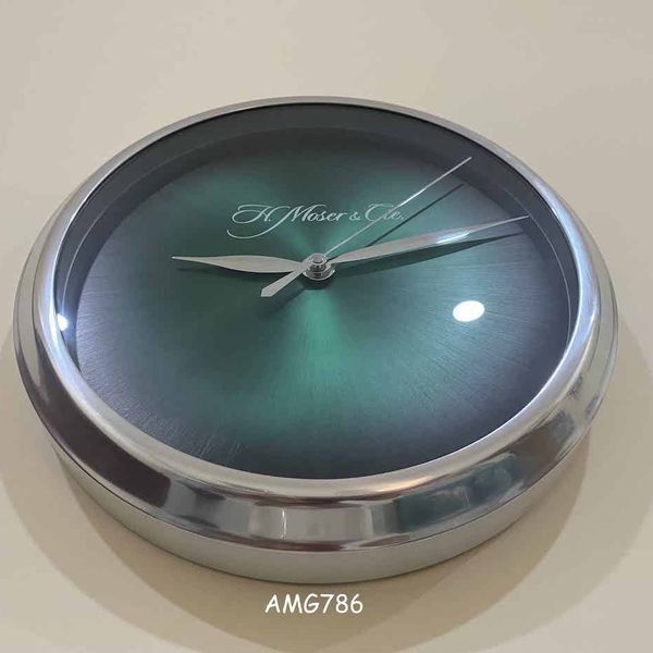 FS: New, H. Moser & Cie (official) Endeavour Green Fume Dial Wall Clock ...