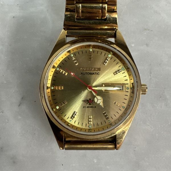Citizen Day Date 21 Jewels Automatic 38mm Watch GN-4W-S Made In Japan ...