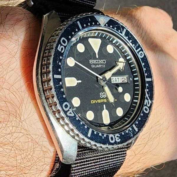Seiko Quartz Diver 7548-7000 Vintage Very Early 7548 January 1978 ...