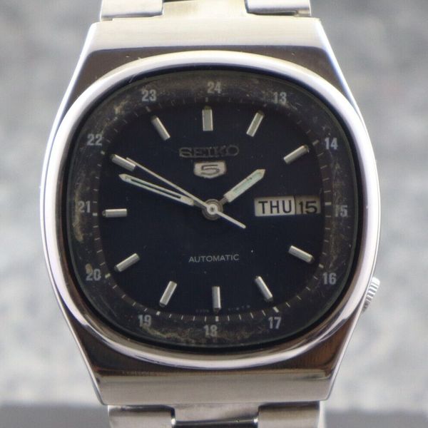 Vintage Automatic Seiko 5 Japan Made Cal. 6309 Day/Date 17J Men Japan Made | WatchCharts