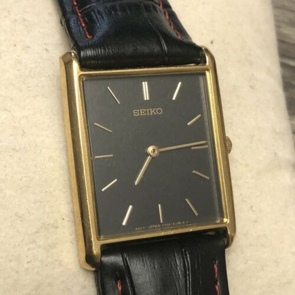 Men's Seiko Dress Watch V700-5K30 New Battery New Band | WatchCharts