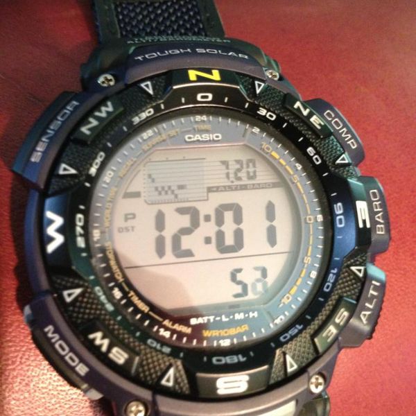 FS: Casio Pro-Trek PRG-240B (Altimeter, Compass, Barometer) REDUCED | WatchCharts Marketplace