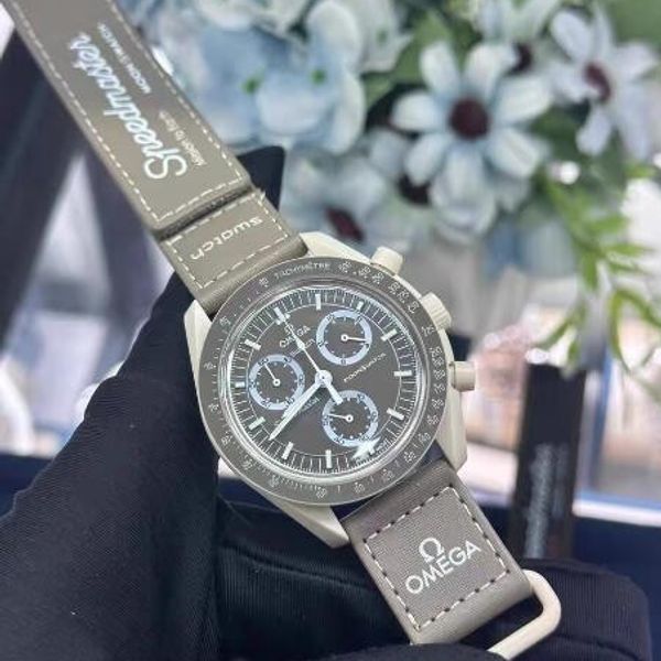 New Omega x Swatch MoonSwatch "Mission on Earth - Desert" Bioceramic ...