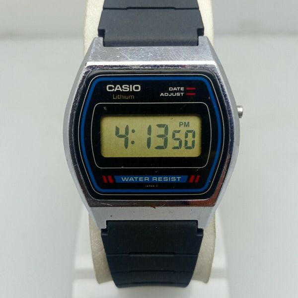 Vintage Casio Lithium Data 350 B613w Watch | WatchCharts Marketplace