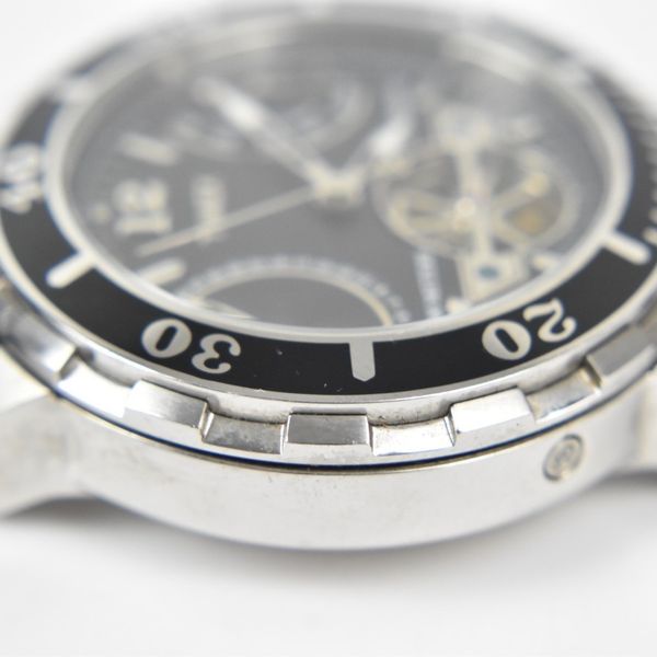 Men's Timex Watch T2M513 Automatic Power Reserve 100m WR Black Leather ...