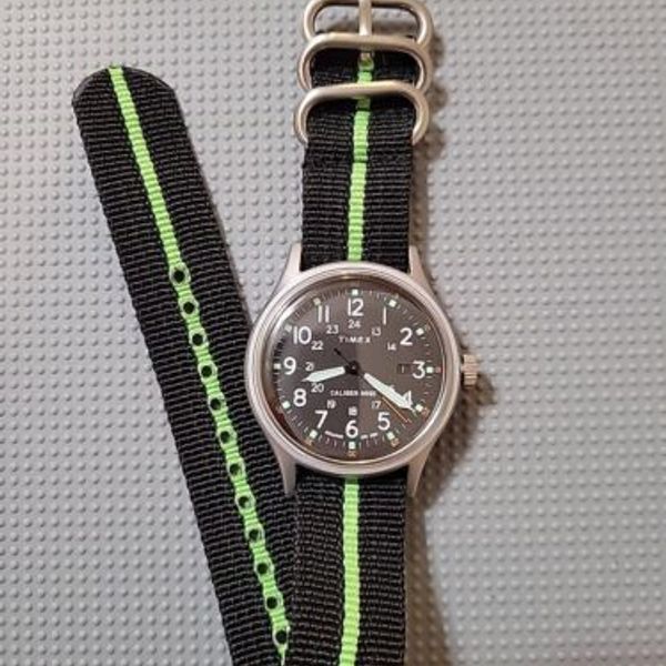 Men's Timex Mk1 Aluminum M905 Indiglo Quartz Watch. New Battery ...
