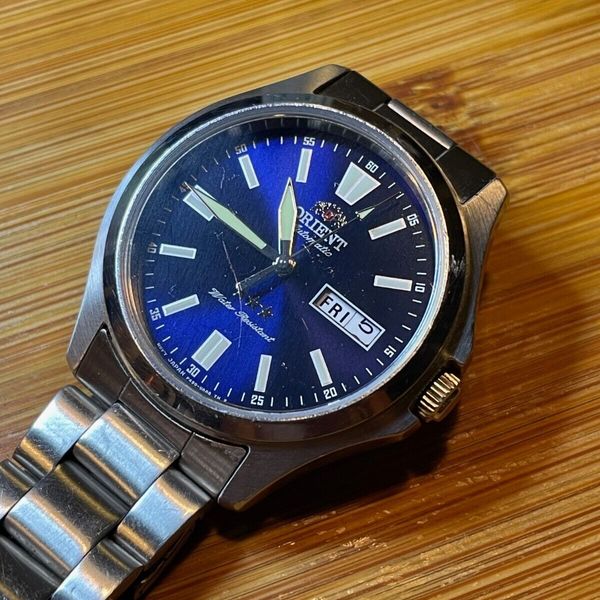 Orient Vega TriStar Automatic Blue Dial Stainless Steel | WatchCharts ...