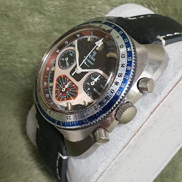 Vintage Yema Flygraf Pilot Chronograph Valjoux 7736 | WatchCharts ...