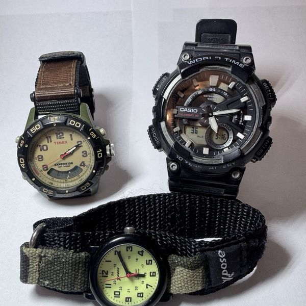 Orologi da polso A Casio World Time A Timex And A Xpose | WatchCharts ...