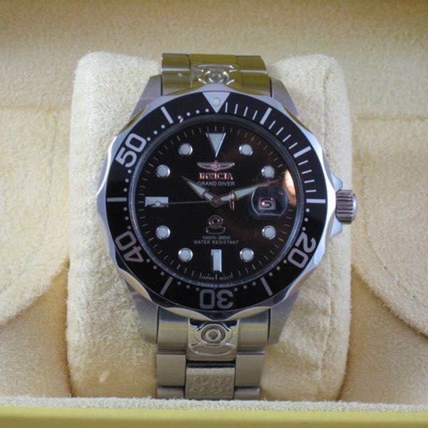 Fs: Invicta grand diver black #3044 SOLD..SOLD | WatchCharts Marketplace