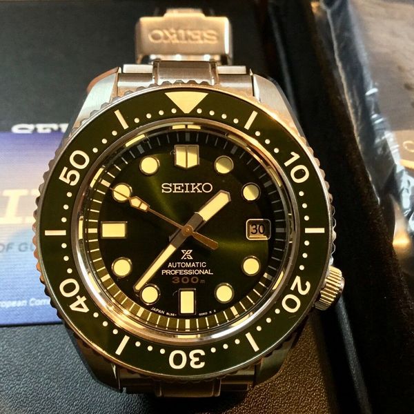 Seiko SLA019 Prospex. Green Dial. SBDX021 MM300 Marinemaster. Hodinkee ...