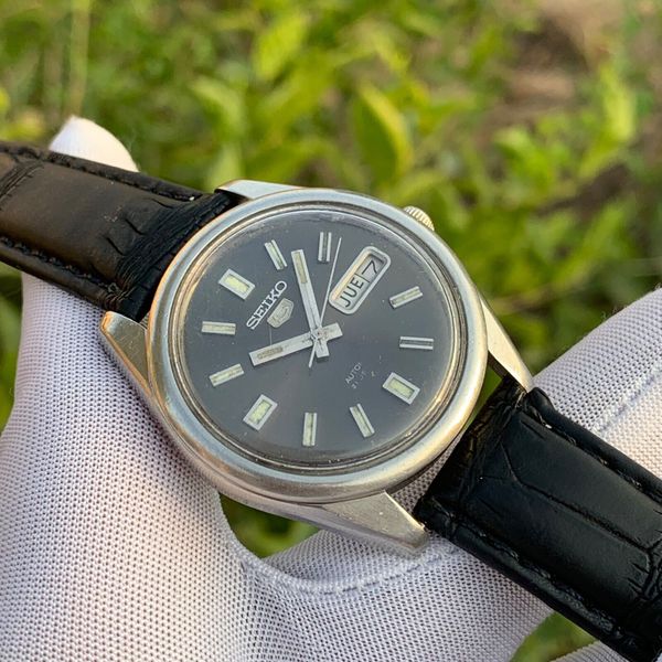 Vintage Seiko 5 Automatic 21 jewels Made in Japan Menâ s Watch 6319 ...