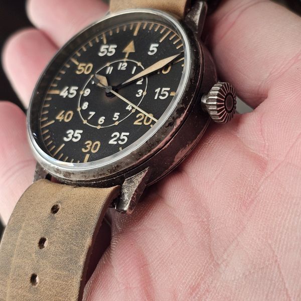 Laco Original Paderborn Type B ErbstÃ¼ck Pilot Watch Box & Paper ...