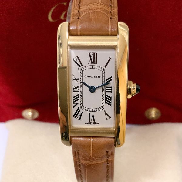 Cartier Tank Americaine W2601556 Small Model Serviced In 2024 ...