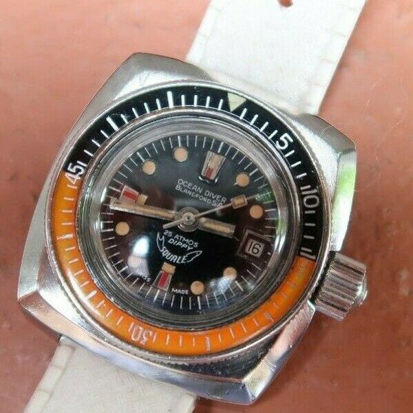 VINTAGE BLANDFORD SA. SQUALE DIPPY DIVERS WATCH circa 1970s | WatchCharts