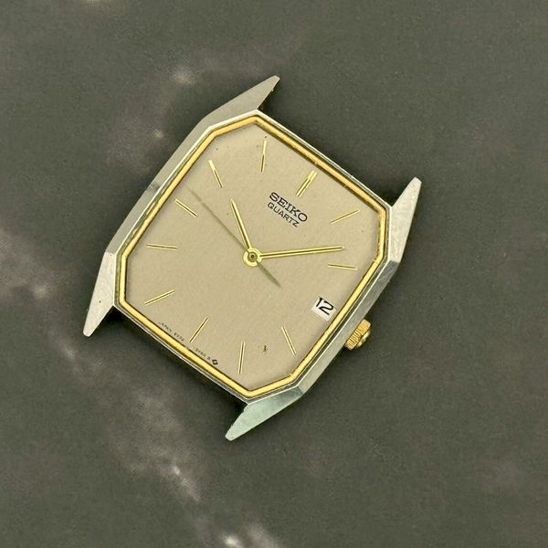 Vintage Seiko 6532-5320 Quartz â Silver Dial â Integrated Bracelet â As ...