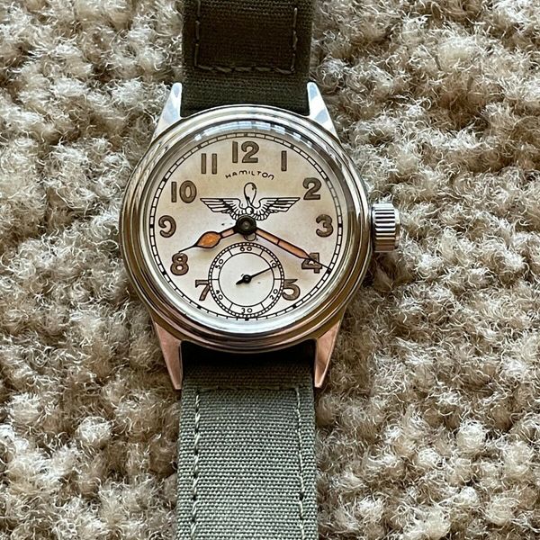 RARE Vintage Hamilton US Army Air Corps /Pilots / Military Watch ...