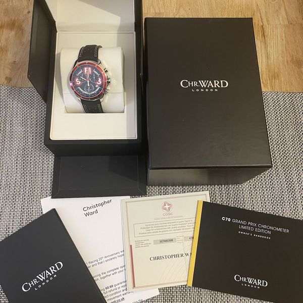 Limited Edition F1 Racing Christopher Ward C70 Watch. #14 of 20 ...