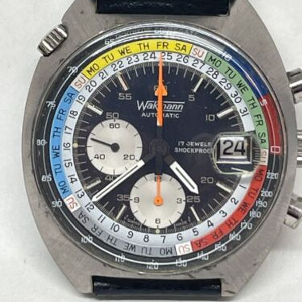Wakmann 9804 Automatic Chronograph Regate Yachting aka "Clint Eastwood ...