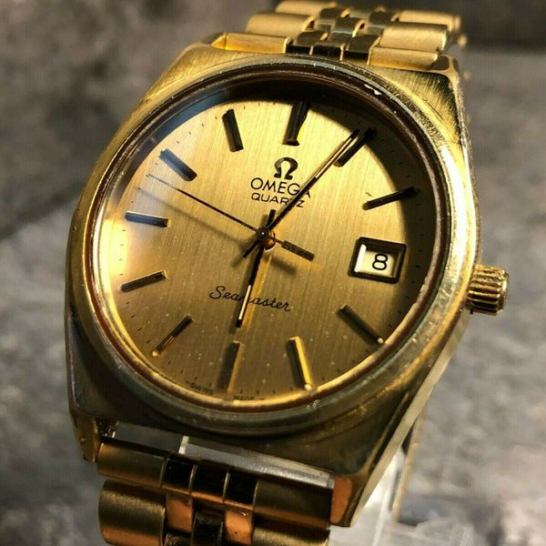 1977 Omega Seamaster Quartz Vintage Gold | WatchCharts Marketplace