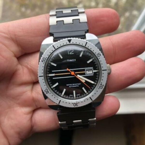 1977 Vintage Automatic Timex Diver Watch | WatchCharts