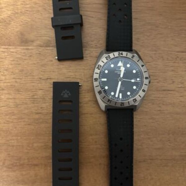 Timex Expedition North GMT Titanium Automatic Watch TW2W53000 Full Set ...