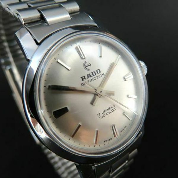 RADO DISTINCTION Hand Winding Watch Women’s 17 JEWELS [6196L] | WatchCharts