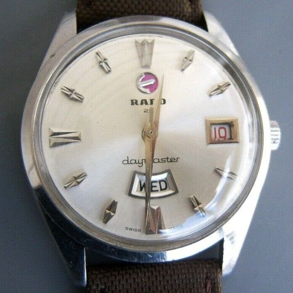Rado Daymaster Stainless Steel Automatic Men's Watch Serviced AS 1806 A ...