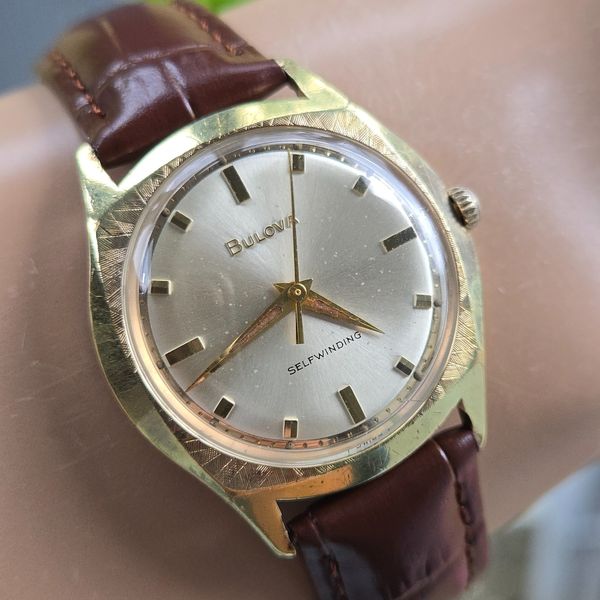Vintage BULOVA Jet Clipper â ACâ men's automatic watch 11ALAC 17Jewels ...