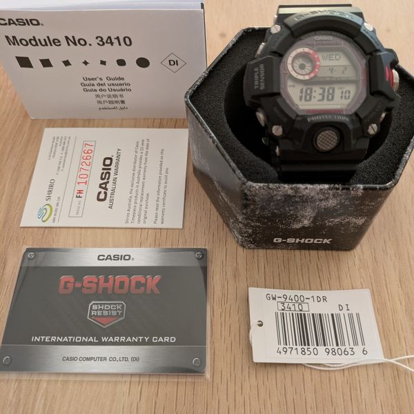 Casio G-Shock GW-9400-1 Rangeman | WatchCharts Marketplace