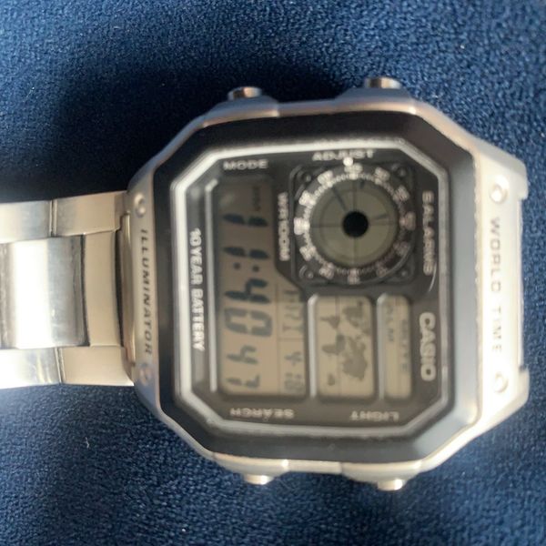 Casio Men's World Time Illuminator Watch | WatchCharts Marketplace