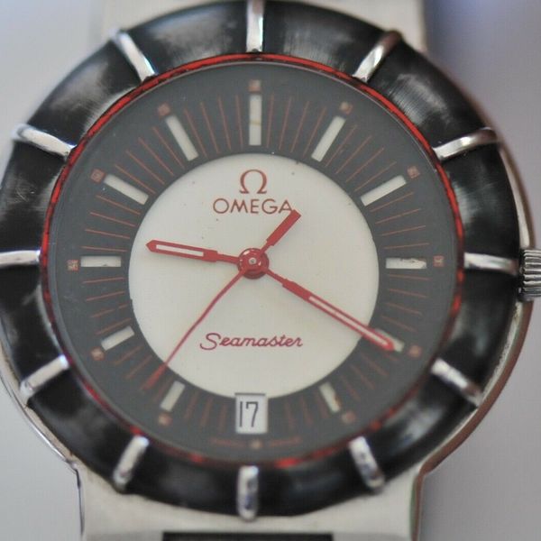 old vintage watch Omega Dynamic Seamaster Spider case | WatchCharts