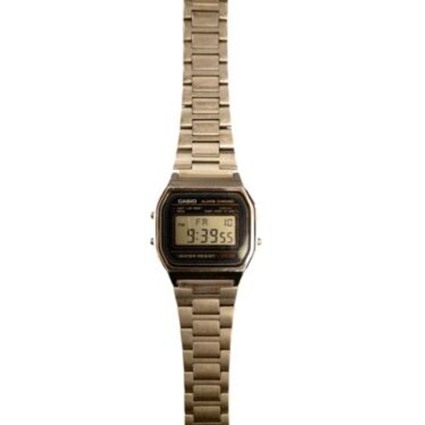Casio A158WA-1DF 33mm Stainless steel | WatchCharts Marketplace