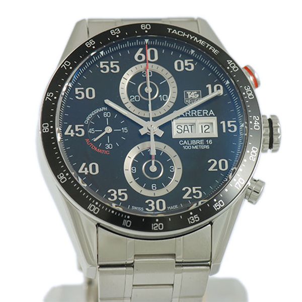 FS: TAG Heuer CV2A10.BA0796 Carrera Automatic Day Date Chronograph ...