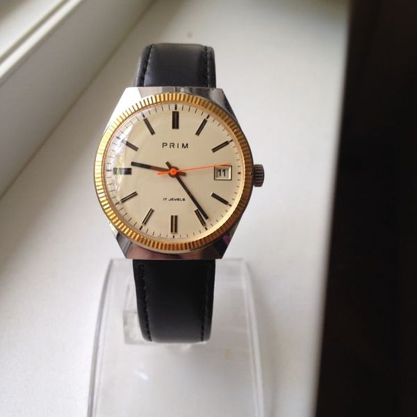 SOLD vintage PRIM handwind Czechoslovakia nice condition | WatchCharts ...