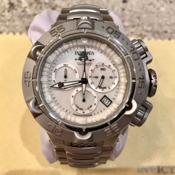FS Swiss Made Invicta Subaqua Noma V 42mm chrono SS Swiss Ronda #17221 ...