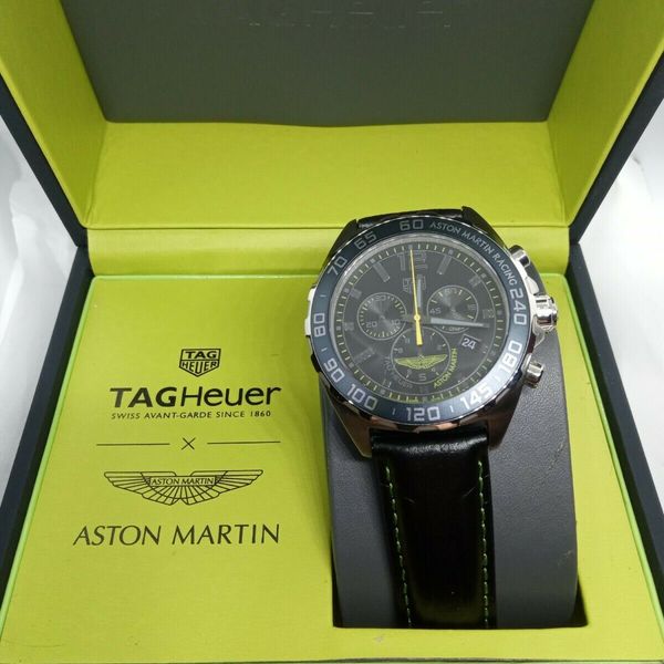 Tag Heuer Men's Stainless Steel Formula 1 Aston Martin Special Edition ...