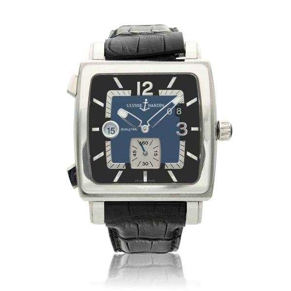 Ulysse Nardin Quadrato Dual Time (243-92) Market Price | WatchCharts