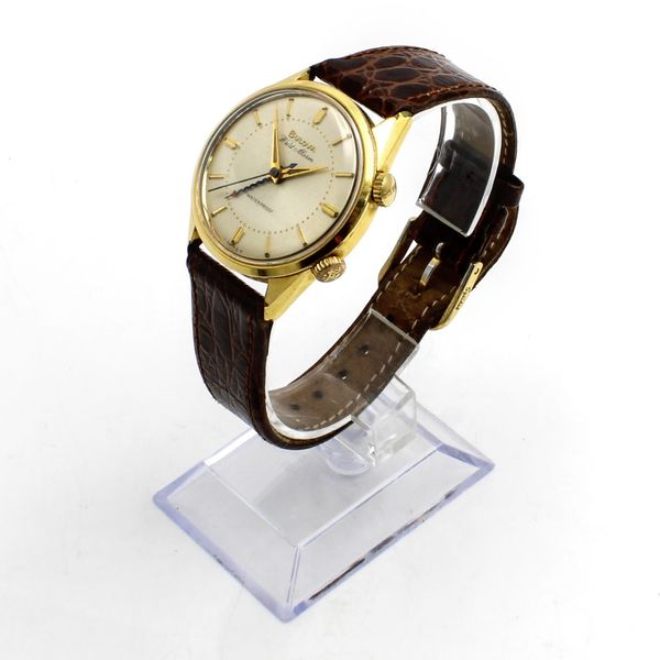 Vintage Bulova Wrist Alarm 35mm Mechanical 6-7.5" Men's Wristwatch # ...
