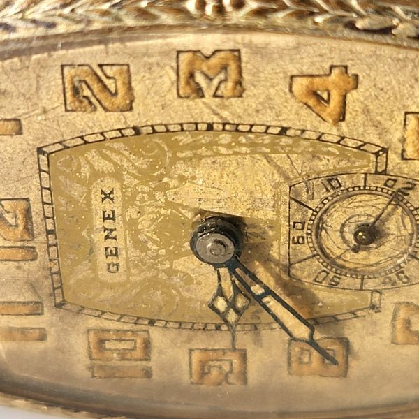 Vintage Rolex Genex Watch Mans 15 Ruby GF Case ART DECO Working Well ...