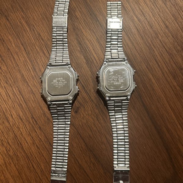 Casio A178W Illuminator Unisex Digital Alarm Chrono Watch Silver Dual Time Light | WatchCharts ...