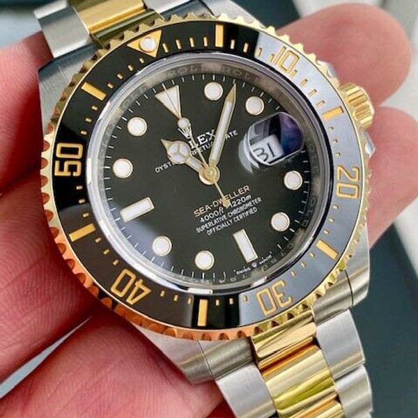 2019 Rolex 43mm Sea Dweller 126603 Steel & 18k with Box & Papers ...