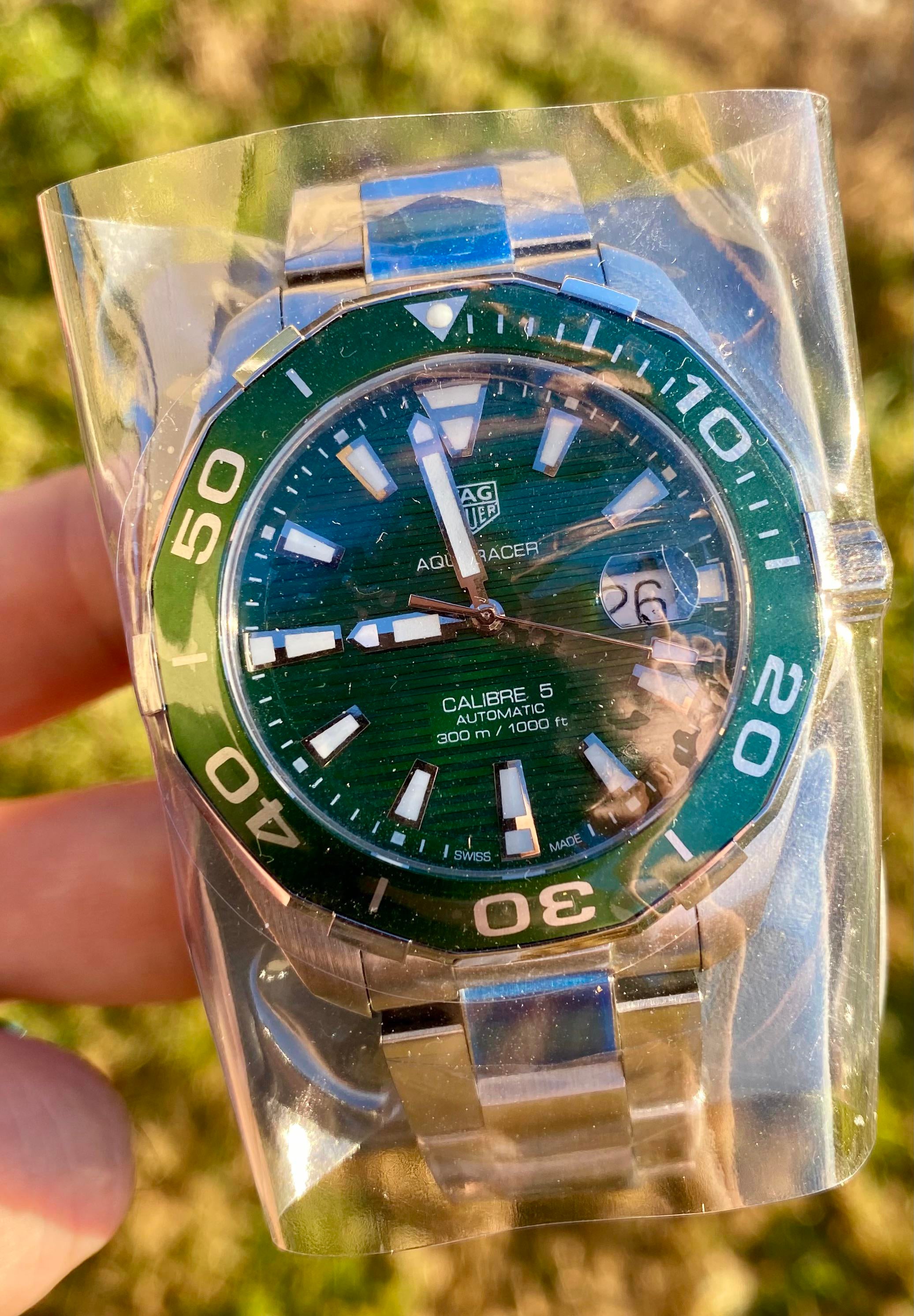 [WTS] Tag Heuer Aquaracer “Hulk”, BNIB | WatchCharts